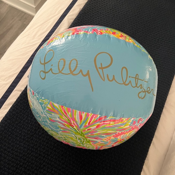 Lilly Pulitzer | Accessories | Nwot Lilly Pulitzer Beach Ball | Poshmark